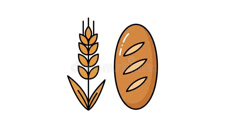 Multiple Oval Shaped Grains Stock Illustrations – 7 Multiple Oval ...