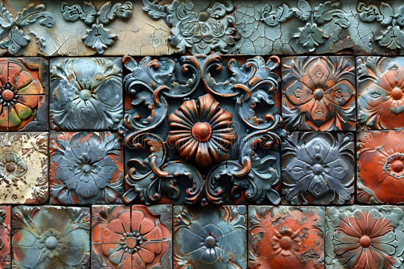Featuring a the Antique Tile Pattern of Tile Design, High Quality, High ...