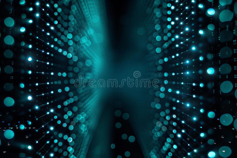 Featuring a Bluegreen Gradient Led Screen Background, Black Tone ...