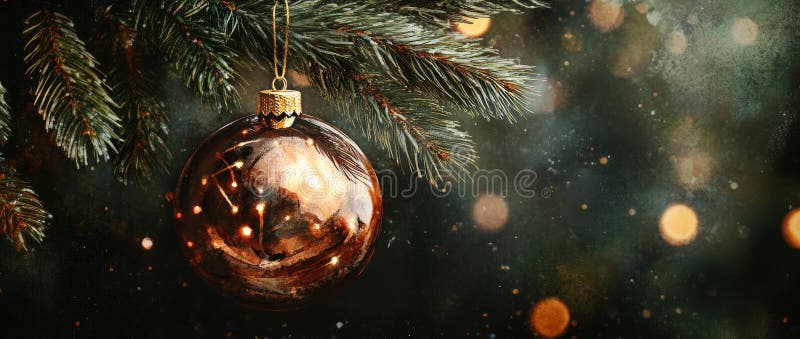 Illustration of a Festive Ball for Celebration in Line Art Stock Photo ...