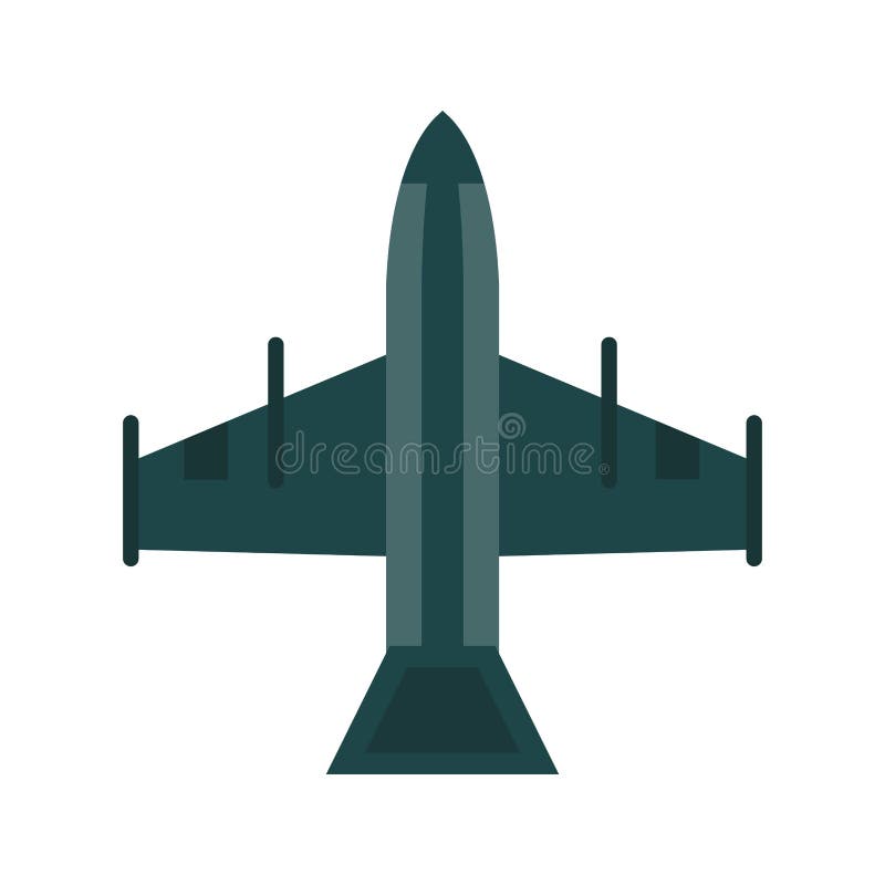 Illustration Fighter Jet Icon for Personal and Commercial Use. Stock ...