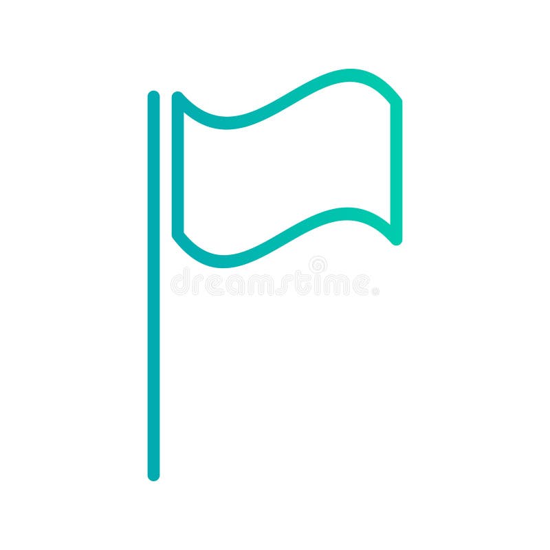 Illustration Flag Icon for Personal and Commercial Use. Stock ...
