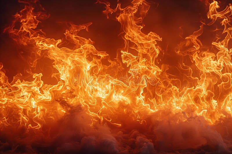 Flame Texture, Flames Pattern, Fire Background, Burning Fire with Copy ...