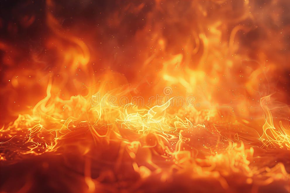Flame Texture, Flames Pattern, Fire Background, Burning Fire with Copy ...