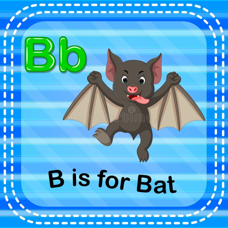 Bat Flashcard Stock Illustrations – 87 Bat Flashcard Stock ...