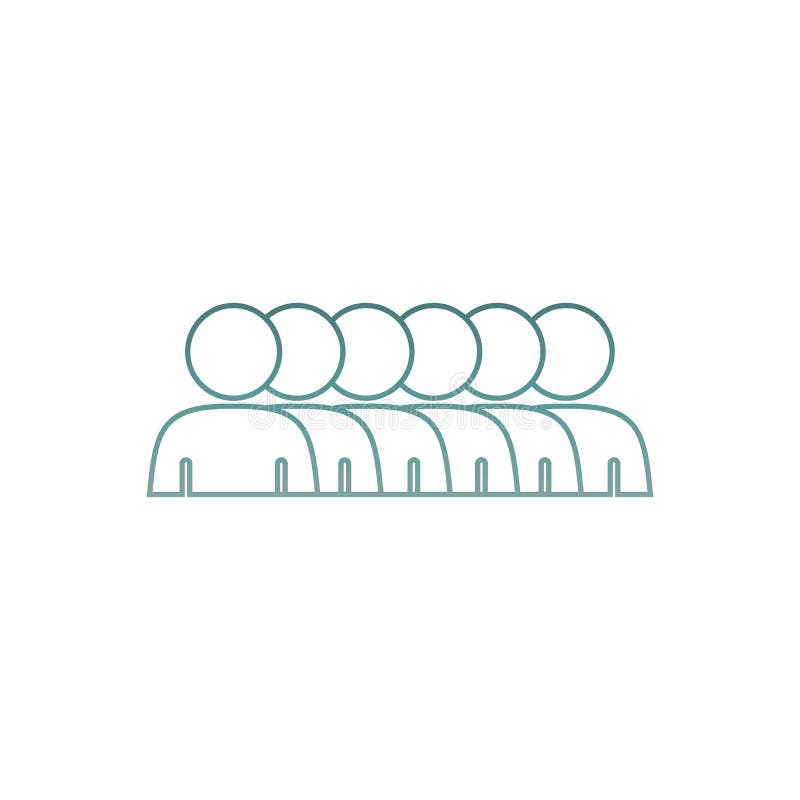 Flat Group Of People Icon Vector Symbol Background Stock Vector ... Flat Group Of People Icon Vector Symbol Background Stock Vector ...