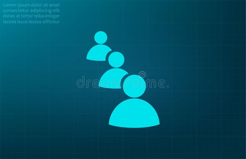 65Vector Illustration, Blue Background. Stock Vector - Illustration of ...