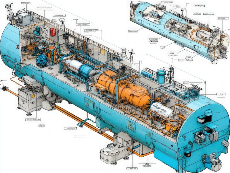 An Illustration of a Floating Production Storage and Offloading (FPSO ...