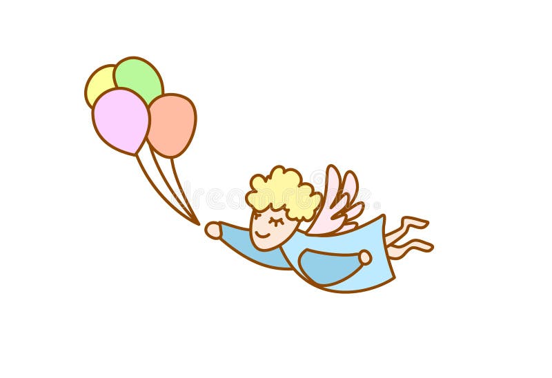 Flying Angel Stock Illustrations – 13,055 Flying Angel Stock ...