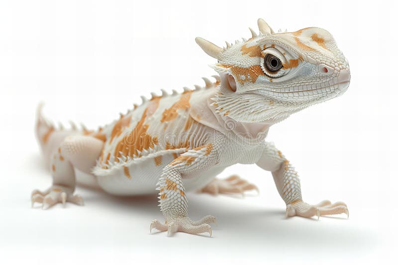 Illustration of Flying Dragon, Side View, Full Body, White Background ...