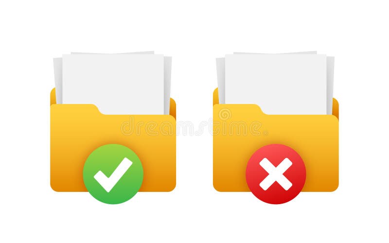 Yes Folder Icon Stock Illustrations – 359 Yes Folder Icon Stock ...