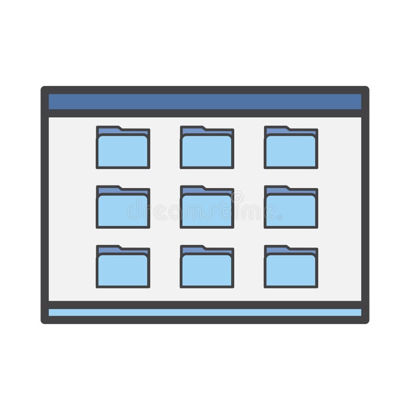 Illustration of Folders File Manager Stock Illustration - Illustration ... Illustration of Folders File Manager Stock Illustration - Illustration ...