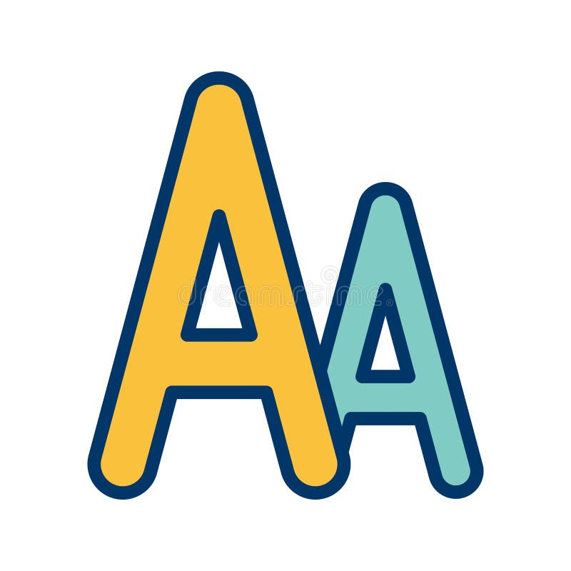 Illustration Font Icon for Personal and Commercial Use. Stock ...