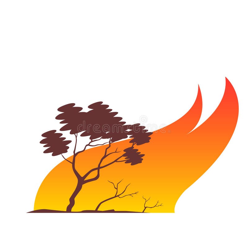 Fire Trees Drawing Stock Illustrations – 501 Fire Trees Drawing Stock ...