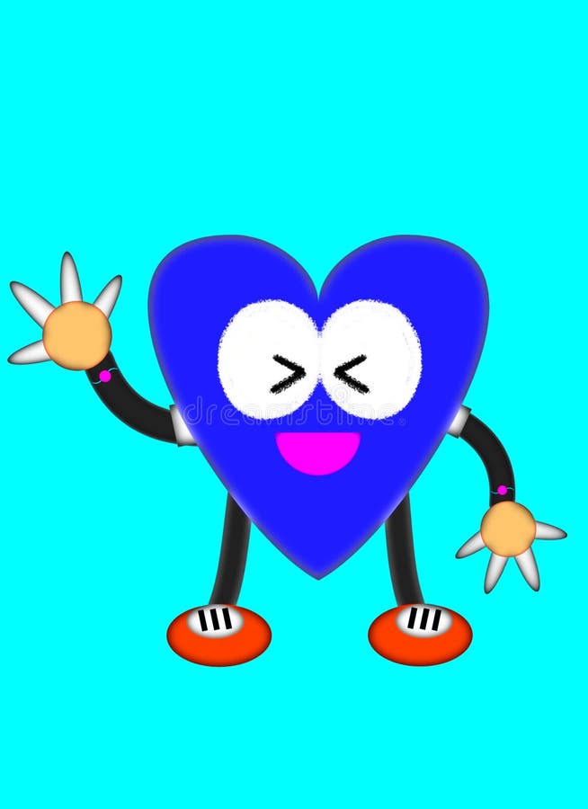 This is an Illustration in the Form of a Cute Cartoon Character Stock ...