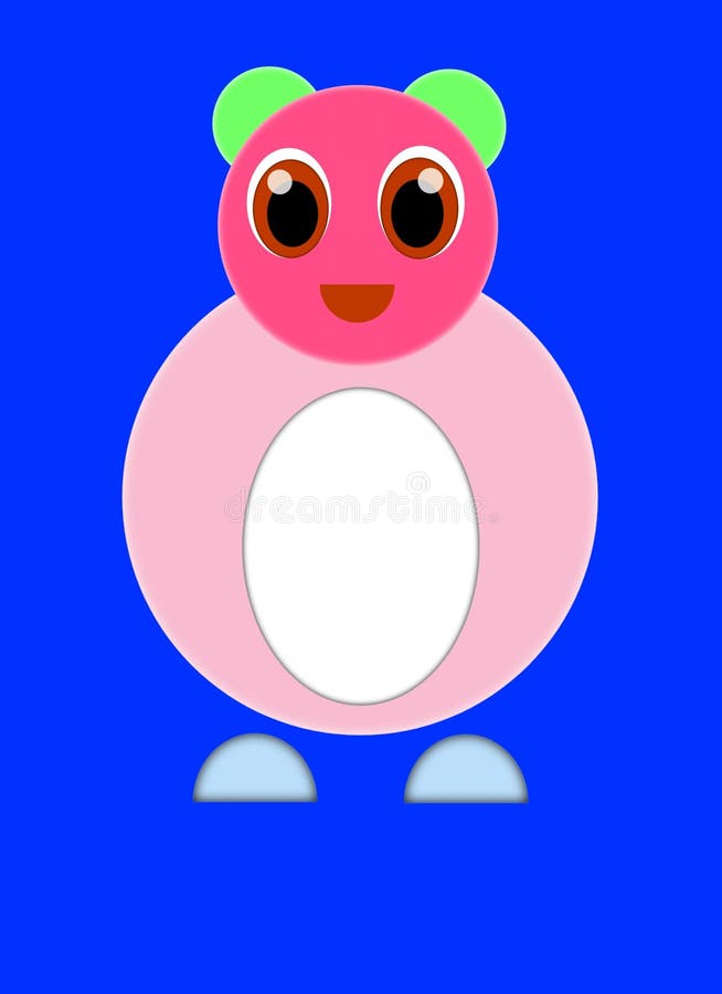 This is an Illustration in the Form of a Cute Doodle Cartoon Character ...