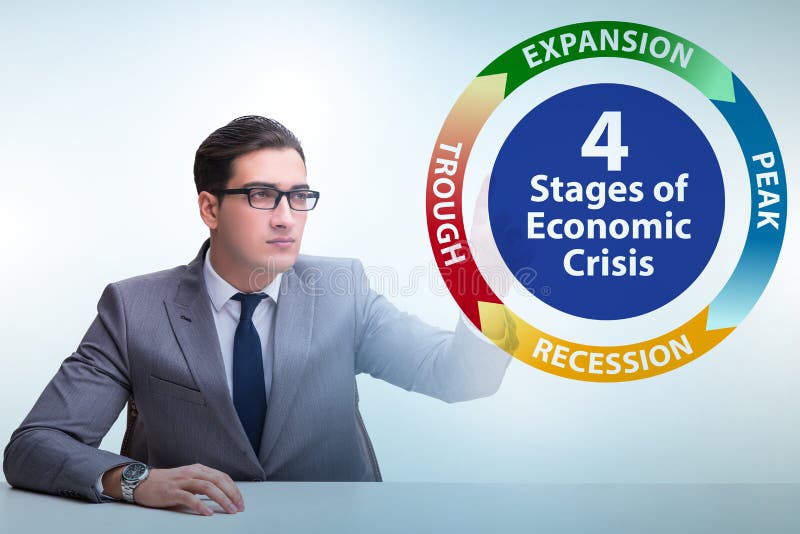 Illustration of Four Stages of Crisis Stock Photo - Image of stress ... Illustration of Four Stages of Crisis Stock Photo - Image of stress ...