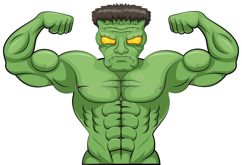 Frankenstein cartoon. stock vector. Illustration of graphic - 100521832