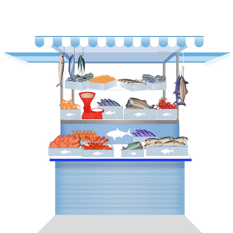 Fish Kiosk Stock Illustrations – 332 Fish Kiosk Stock Illustrations ...