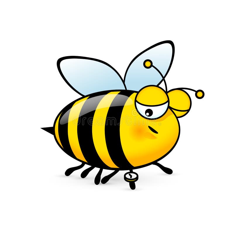 Sleepy Bee Stock Illustrations – 46 Sleepy Bee Stock Illustrations ...