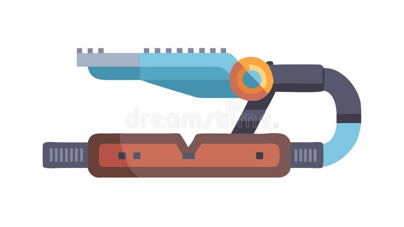 Futuristic Handheld Tool or a Science Fiction Weapon Illustration ...