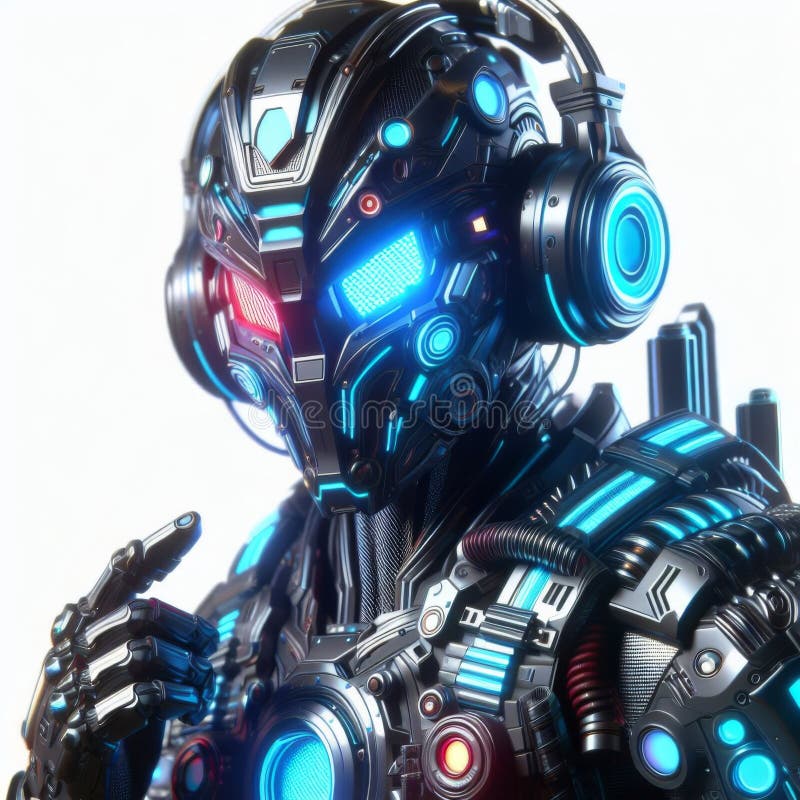 Illustration of a Game Character for Computer Games Stock Illustration ...