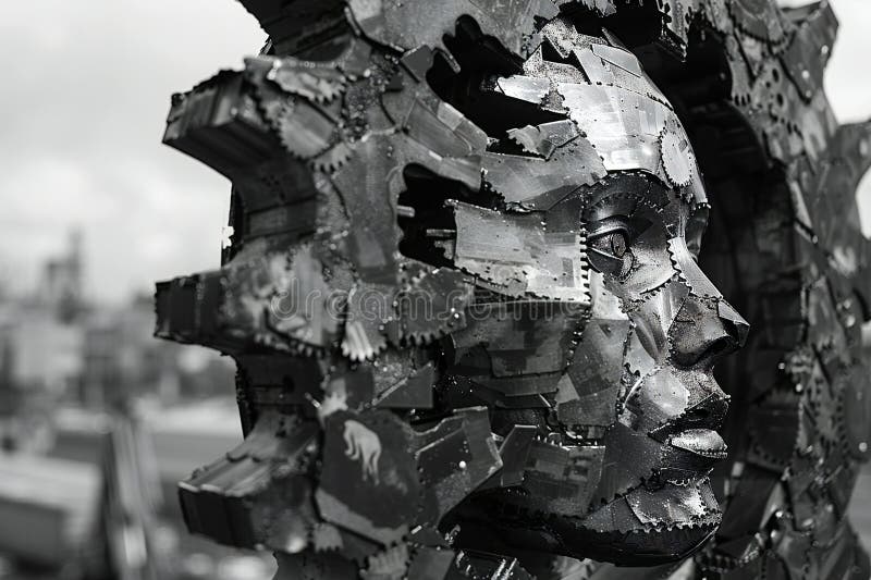 A Gear Made of Metal with Sharp Teeth, with the Pauline Profile on it ...