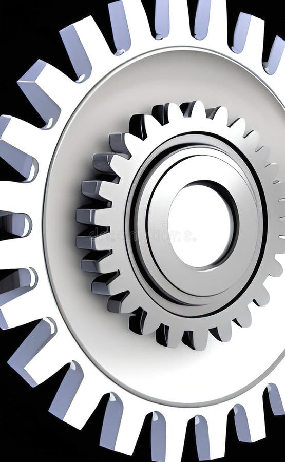 Illustration of Gear Wheel Over Background with White Cogs Stock ... Illustration of Gear Wheel Over Background with White Cogs Stock ...