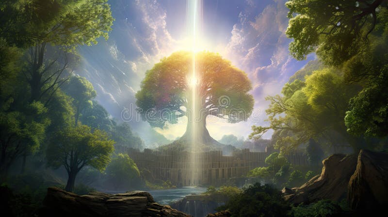 Radiating Reign of Peace stock illustration. Illustration of symbol ...