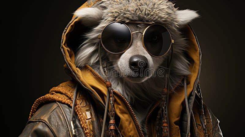 Koala Flow in Hip Hop stock illustration. Illustration of costume ...