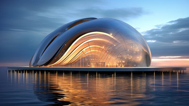 Ethereal Raindrop Haven stock illustration. Illustration of marvel ...