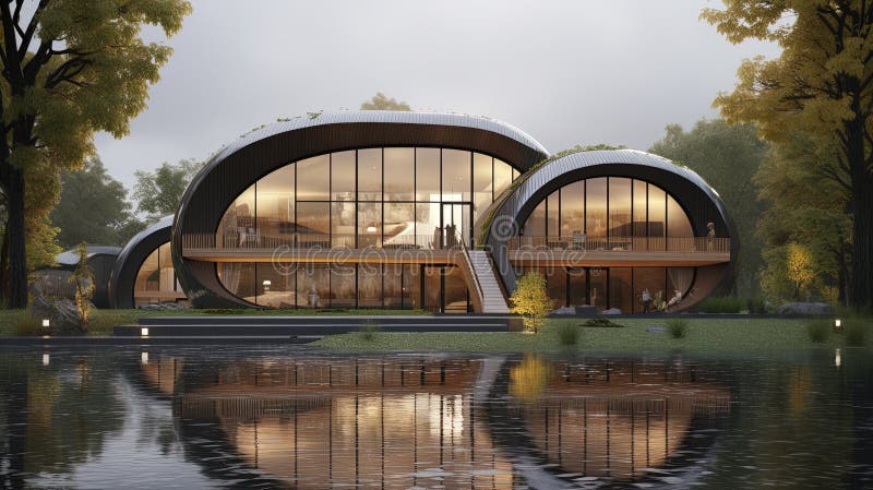 Ethereal Raindrop Haven stock illustration. Illustration of raindrop ...