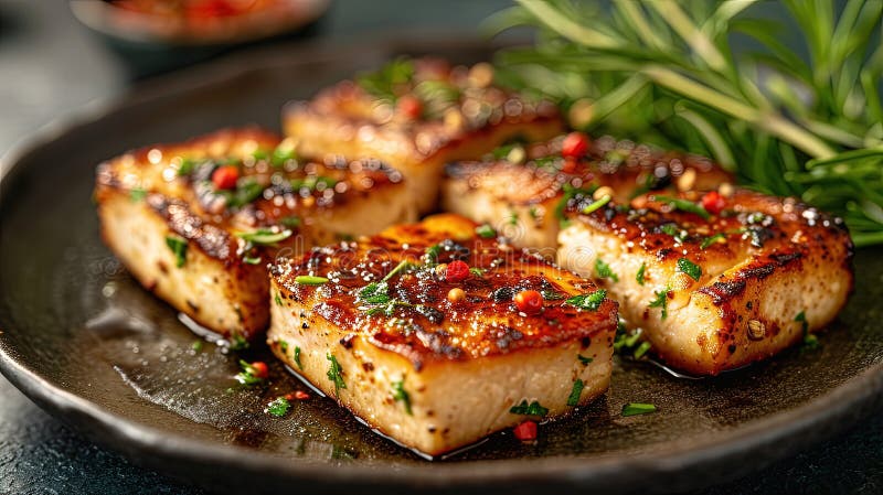 Golden Delights stock illustration. Illustration of gourmet - 302935296