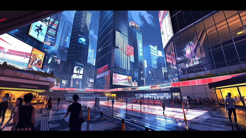 ZeroG Sports Extravaganza stock illustration. Illustration of business ...