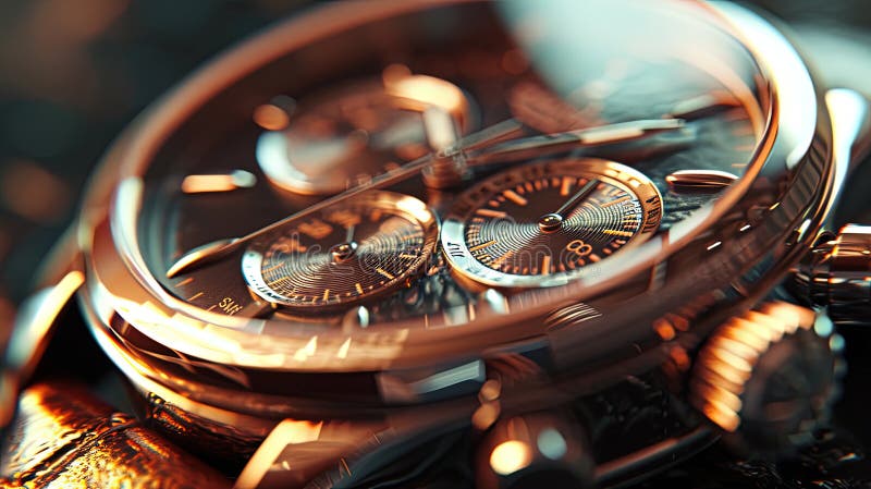 Reflections of Time stock illustration. Illustration of intricate ...