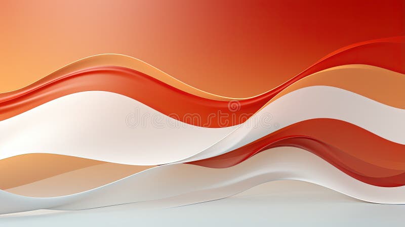 Amber Glow Lines on Black stock illustration. Illustration of design ...
