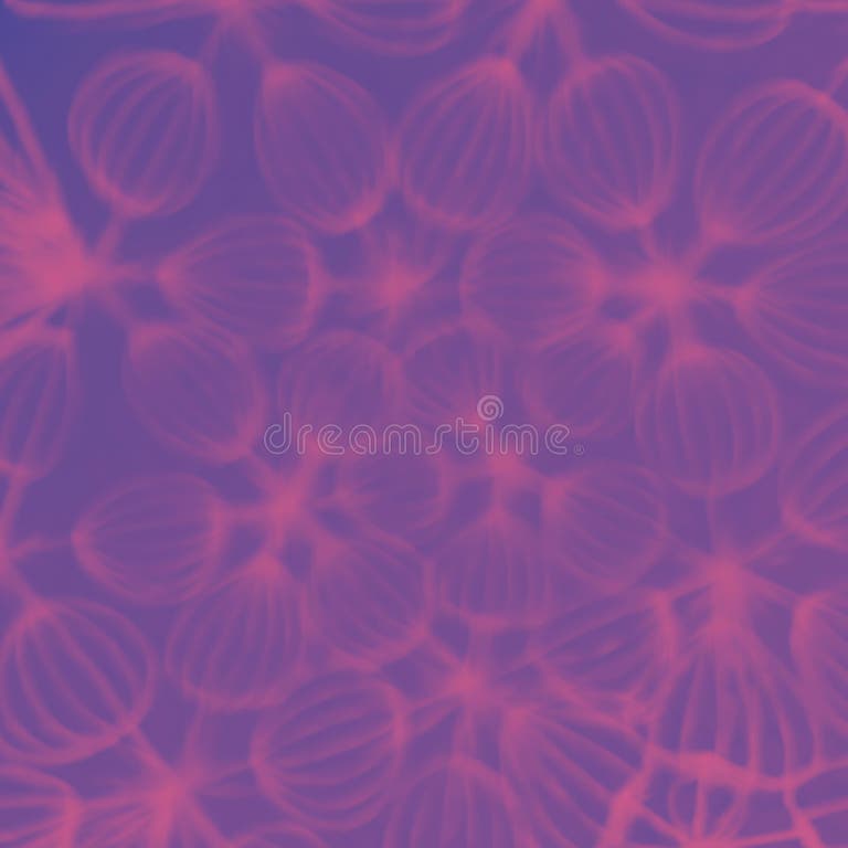 Illustration of a Geometric Figure with Smooth Oval Patterns. 3d ...