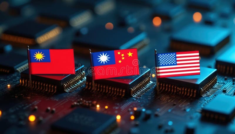 China Semiconductor Industry Stock Illustrations – 235 China ...