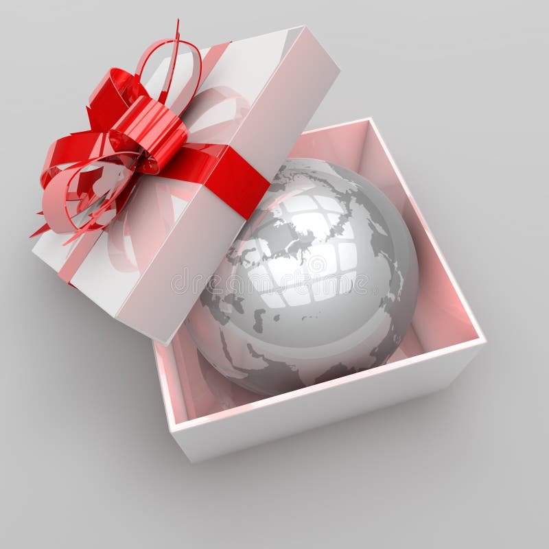 Gift Box Globe Stock Illustrations – 3,922 Gift Box Globe Stock ...