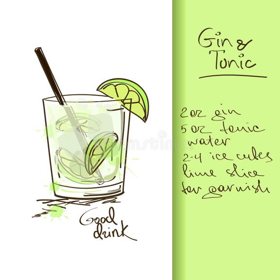 Cartoon Gin Tonic Stock Illustrations – 713 Cartoon Gin Tonic Stock ...