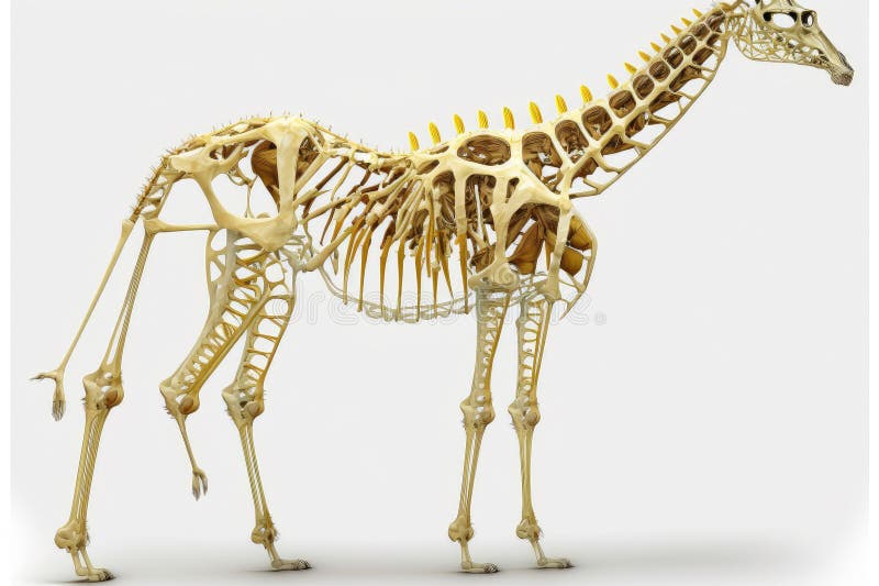 Bone Giraffe Structure Stock Illustrations – 10 Bone Giraffe Structure ...
