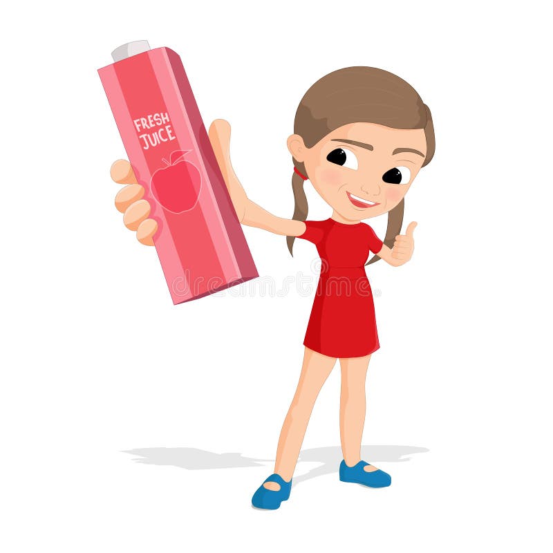 Kid Holding Jar Juice Stock Illustrations – 7 Kid Holding Jar Juice ...