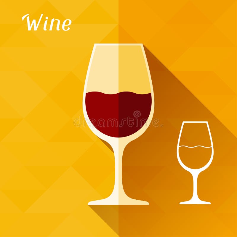 Minimalistic Wine Pour Symbol Stock Vector - Illustration of dinner ...