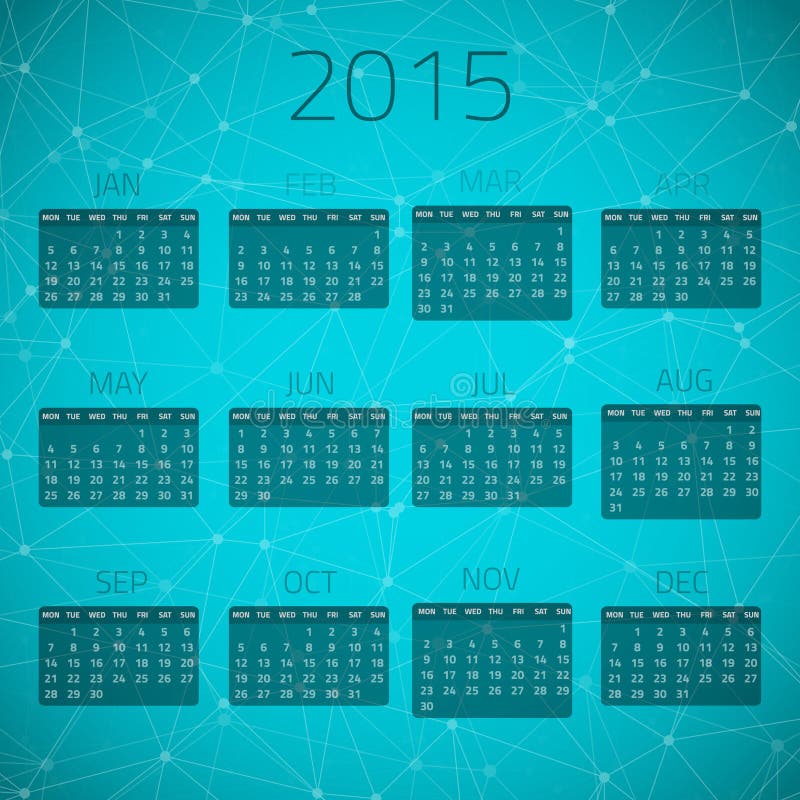 Calendar Week Days with Vector Explosion Effect. EPS10 Vector Ca Stock ...