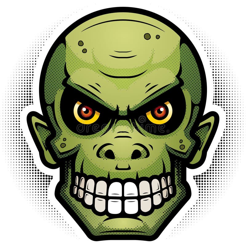 Evil Goblin Illustration stock vector. Illustration of goblin - 115815696