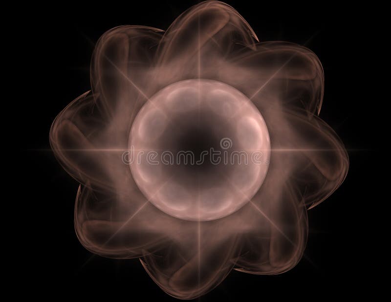 Illustration of Gold Glittering Star Dust Circle Stock Illustration ...