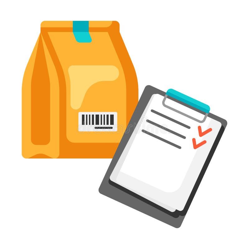 Illustration of Goods Delivery by Order in Store. Stock Vector ...