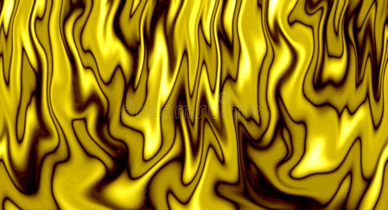 Gradient Brown and Gold Burning Flames Abstract Pattern Stock ...