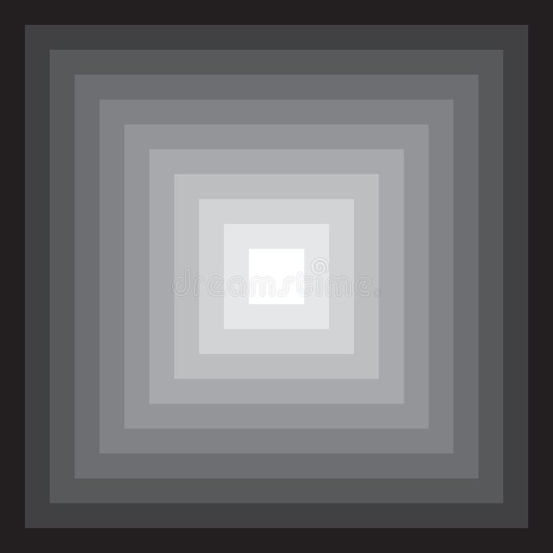 Illustration of Gradient Gray Colored Abstract 3D Multiple Square Frame ...