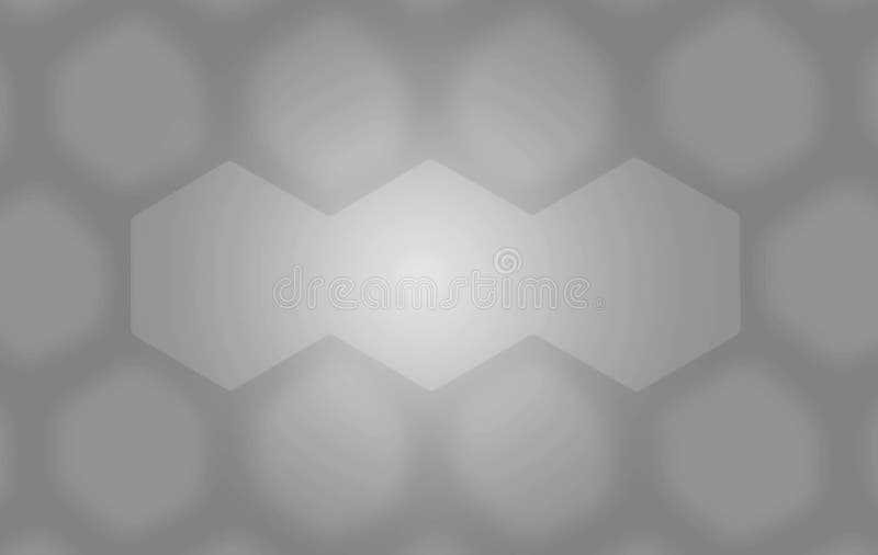 Illustration of Gradient Pewter Gray Hexagon Shape Pattern for Abstract Backdrop Stock ...